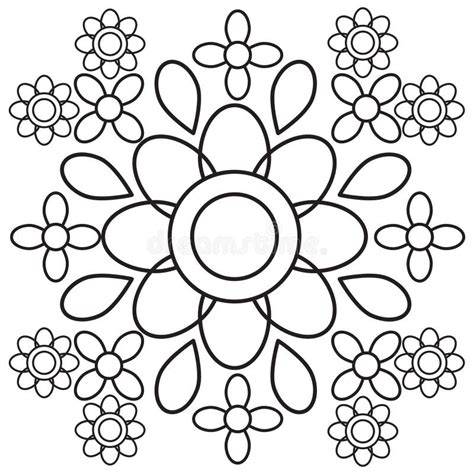 Flower Leaf Coloring Page