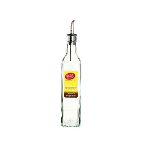 Table Craft Botella De Vidrio Con Vertedor De Aceite