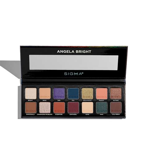 Sigma X Angela Bright Eyeshadow Palette