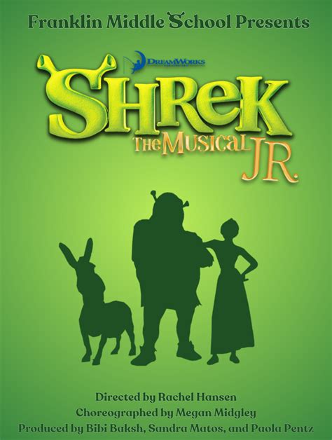 Shrek The Musical Jr At Franklin Middle School Performances February