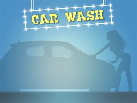 Illustration Of Car Wash Stock Illustration Illustration Of Toilet