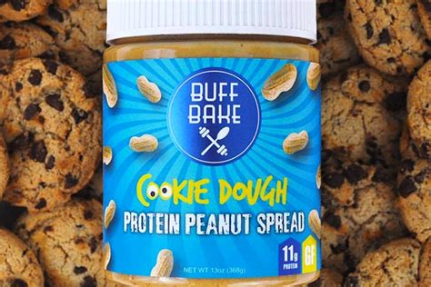 Buff Bakes Cookie Dough Spread Featuring Real Cookie Dough Pieces