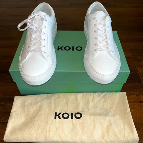 Koio Shoes Koio Mens Capri St Gen In Triple White Eu Size 41 Us