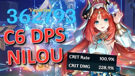 C6 Nilou Blew Me Away Genshin Impact Youtube