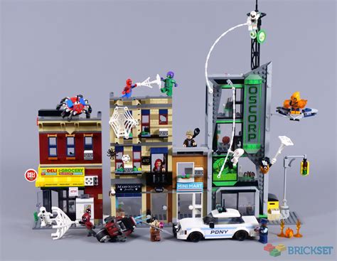 Assembling The Lego Marvel Street Brickset