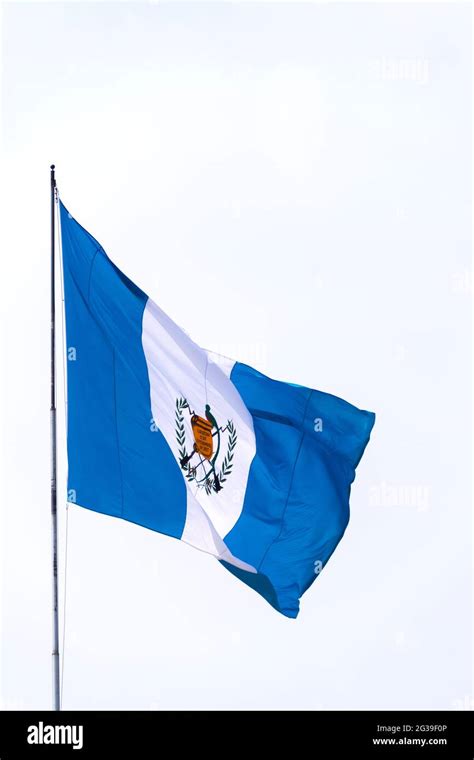 Flag Of Guatemala Declared A National Symbol On August 17 1871 Stock