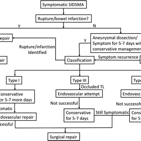 Management Algorithm For Symptomatic Isolated Dissection Of Superior
