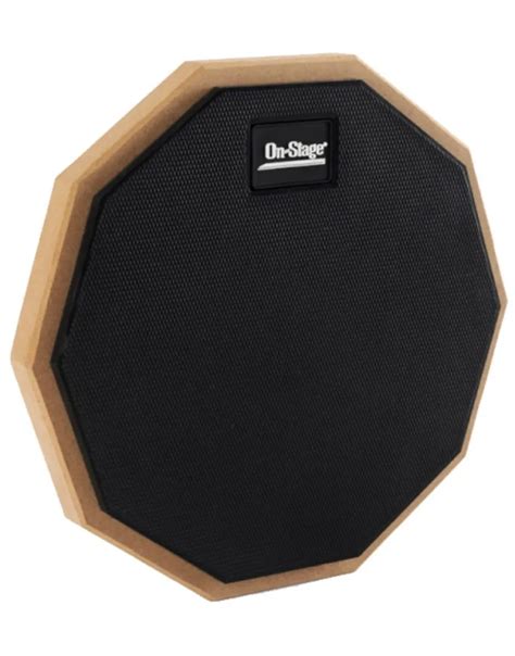 On Stage 8 Hexagonal Drum Practice Pad Grey