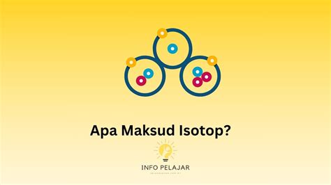 Maksud Isotop Dan Penjelasan Lengkap Info Pelajar
