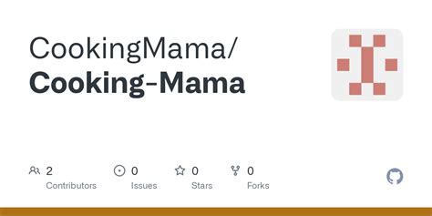 Github Cookingmama Cooking Mama