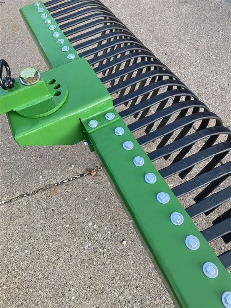 Landscape Rake For Tractor Heavy Hitch Compact Tractor Attachments Tractor Attachments