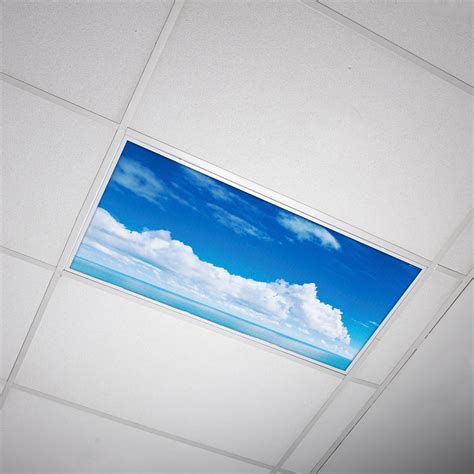 Cloud Drop Ceiling Light Panels Fluorescent Diffusers