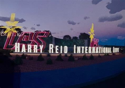 Mccarran Becomes Harry Reid International Airport