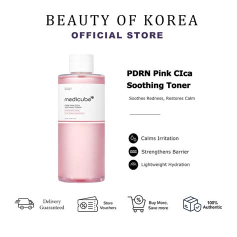 Medicube Pdrn Pink Cica Soothing Toner Elasticity Skin Barrier