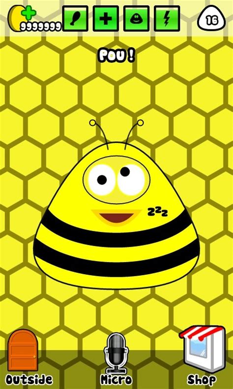 Dizzy Bee Pou P Lol Bee Humor