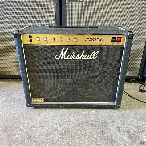 Marshall Jcm 800 4104 1984 50 Watt Tube Combo Amp 2x12 Reverb