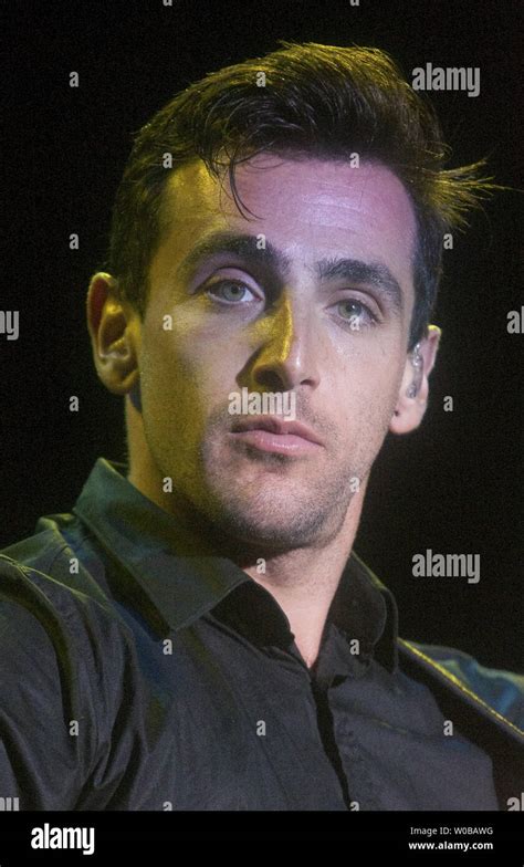 Jacob Hoggard Lead Singer Of The Band Hedley Sings Onstage During Sarah