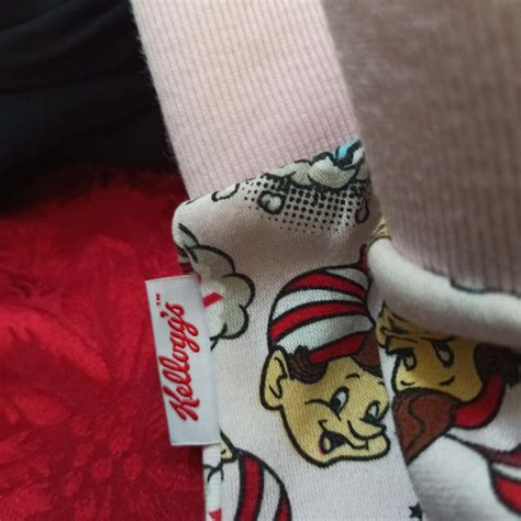 Unisex Kelloggs Snap Crackle And Pop Fleece Pj Pantstrackie Pants Like New B12