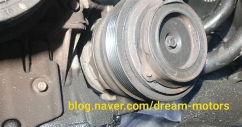 그랜드카니발엔진소음수리 R엔진콤프레샤 엔진이음수리 콤프레샤풀리소착 팬벨트교환 드림모터스양산 경상남도 양산시 서창동