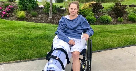 Bump On Womans Knee Is Sarcoma A Rare Soft Tissue Cancer