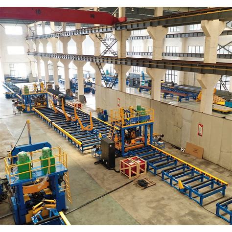 Steel Structure Assembling Beam Welding Machine Horizontal H Beam