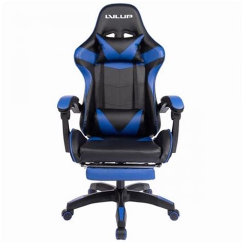 Silla Gamer Roo Azul Lvl Up Envios A Todo El Paraguay Digi Marketplace