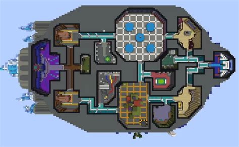 Among Us Skeld Map Minecraft Map