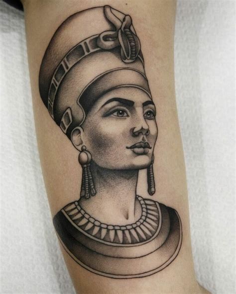 Egyptian Queen Nefertiti Tattoos