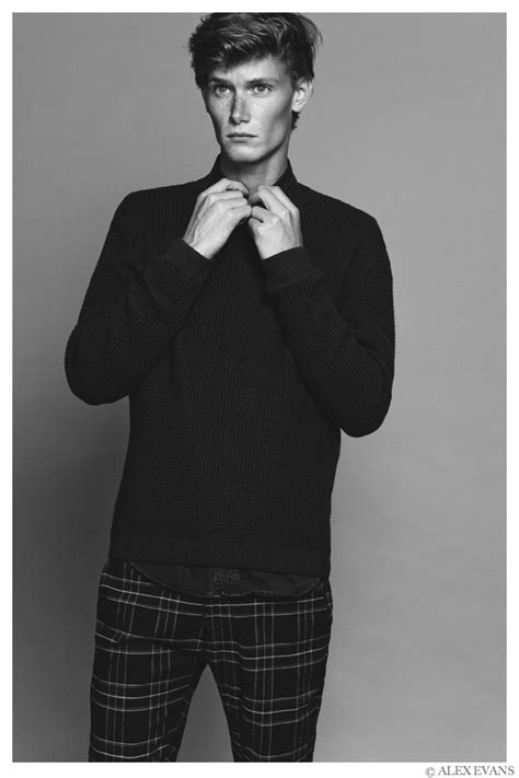Malcolm De Ruiter Poses For New Images By Alex Evans The Fashionisto