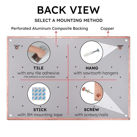 Kitchen Backsplash Italian Gondola Landscape Copper Backsplash Custom