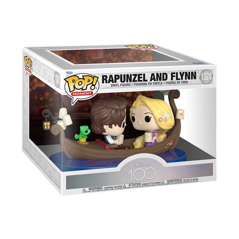 Disney 100 Enredados Rapunzel And Flynn On Boat Pop Moment Funko Pop