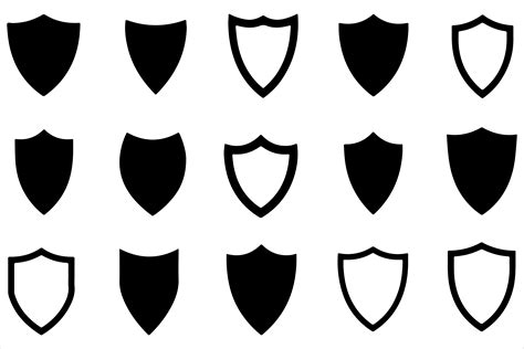 Elegant Shield Designs For Logos Graphic By Bindasbiplob · Creative Fabrica