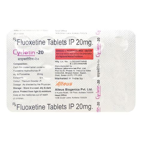 Buy Cyclotin 20 Tablet 15s Online At Upto 25 Off Netmeds