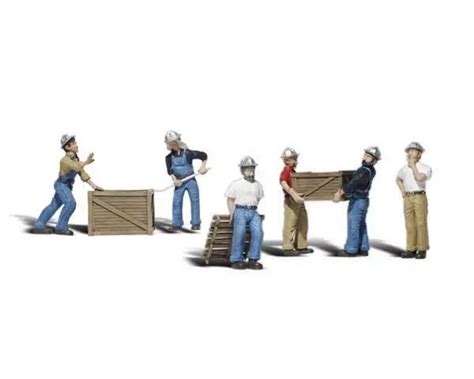 Wds 1823 Dock Workers Ho Scale Roundhouse South Electric Trains
