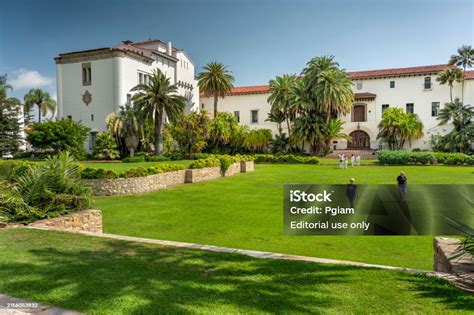 Santa Barbara California County Courthouse Spanish Colonial Revival