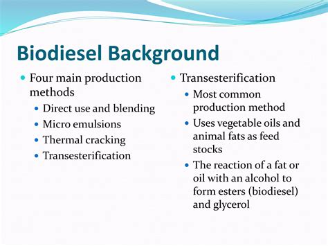 Civil Biodiesel Pptpptx