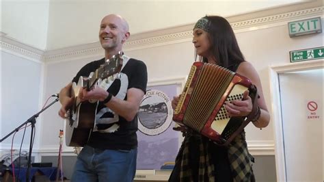 Steamtown At The Filey Folk Festival On Sunday 4th May 2025 At The