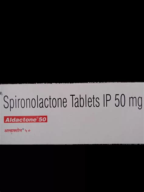 Aldactone 50mg 15 Tablets Lifes Pharma