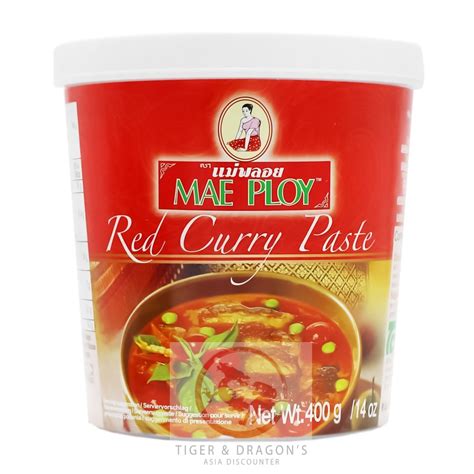 Mae Ploy Rote Thai Currypaste 400g 3 99