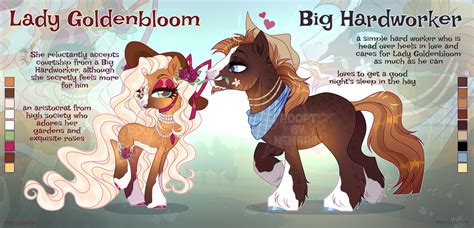 Closed Auction Adopt Mlp Lady And Worker By Nemarin On Deviantart