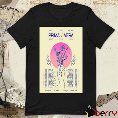 2024 Post Sex Nachos Prima Vera Spring Tour Poster T Shirt Hoodie