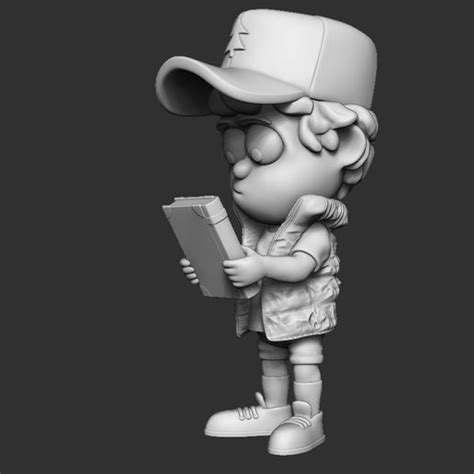 👾 Dipper Pose 01・free 3d File For ・cults