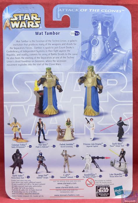 Hot Spot Collectibles And Toys Attack Of The Clones Wat Tambor