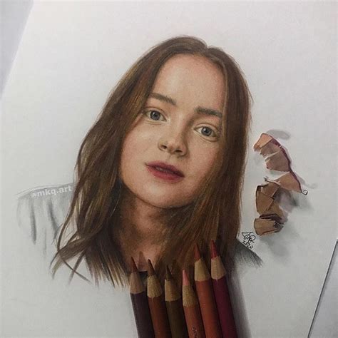 Stranger Things Sadie Sink By Mkq Art Mkq Art Max Fanart Fan Art