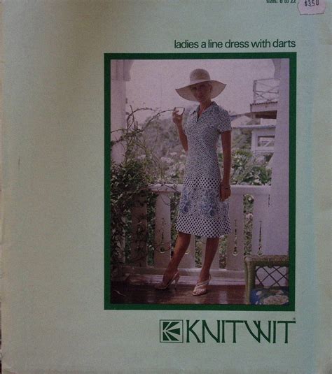 Vintage Sewing Pattern Knitwit 3500 Vintage Stitch Australia