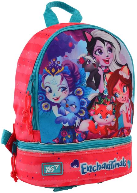 Рюкзак детский Yes K-21 Enchantimals для девочек 0.2 кг 21.5х27х11.5 см ...