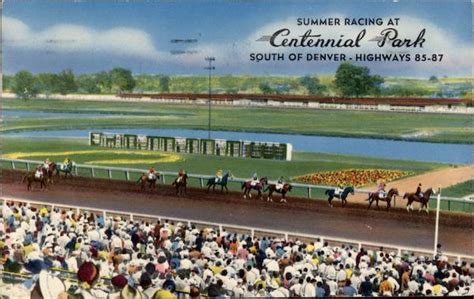 Summer Racing At Centennial Park Littleton Co