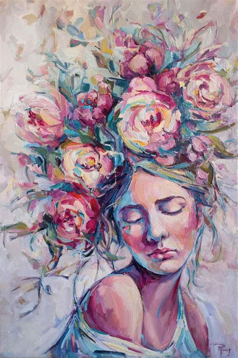 Julia Ruf Portrait Of A Girl “iiris” For Sale At 1stdibs