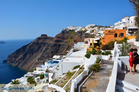 Firostefani Prachtig Dorp Op Santorini Voor Je Vakantie