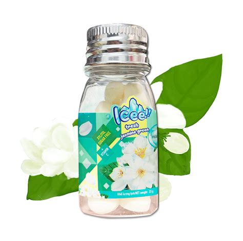 Kẹo Icee Hương Hoa Lài Icee Candy Jasmine Green 23g Havamall Siêu Thị Hàng Nhập Khẩu Uy Tín